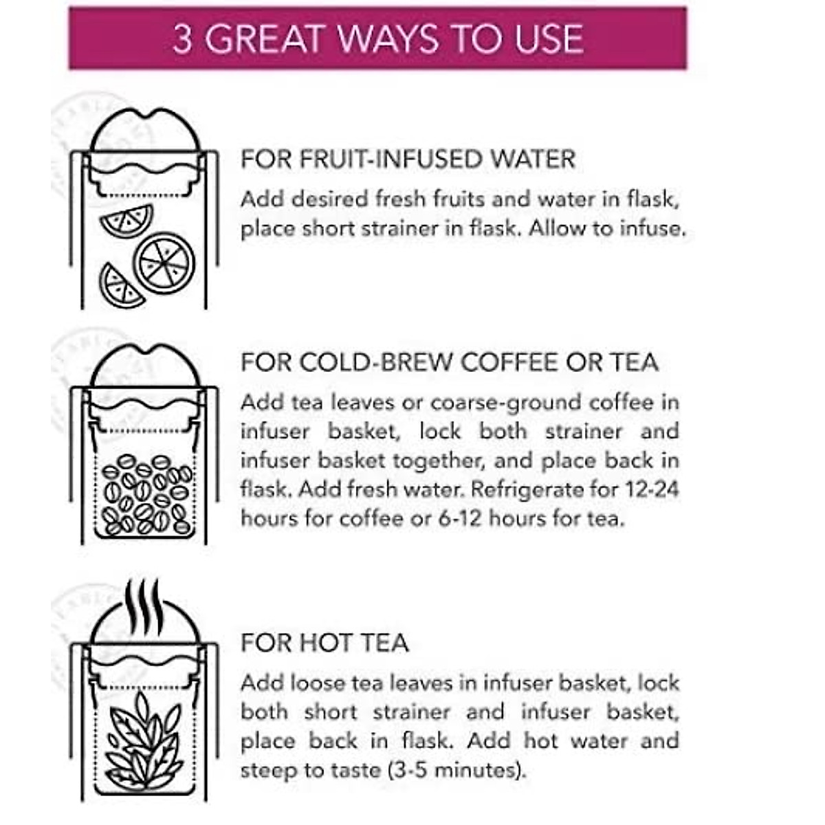 ECO Friendly Bamboo Tumbler - Tea Infuser and Strainer | Water Coffee and Tea Bottle | Stainless Steel Thermos | Vacuum Insulated Travel Tea Gift | Biodegradable | By GreenRO ANZ