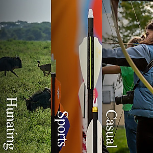 Alephnull Compound Bow Case with Arrow Pocket Soft Bow Bag (Oak, Diemension: 36.5“x16.9)