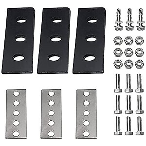 Karbay 1/4" 3-Blade Universal - Snowblower Modifies Impeller Set - Modifies 2-Stage Machine (100% Stainless)