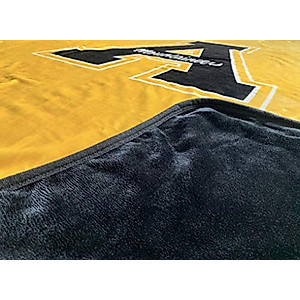 Dormitory 101 Appalachian State University Premium Quality Plush Fleece Blanket - X Large 60"X80". Fits Queen or Twin XL Bedding. Great