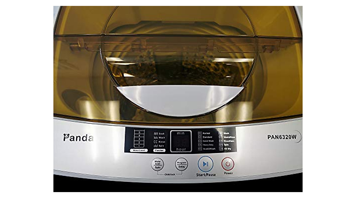 Panda Portable Washing Machine - Compact 1.34 Cu.ft, 10 Wash Cycles