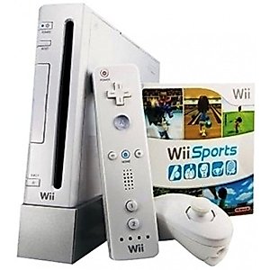 Wii with Wii Sports Game - White