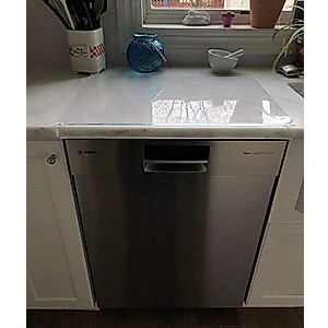 Clear Cutting Board for Kitchen with Lip with Non Slip 24" Wide x 18" Long AZM Displays