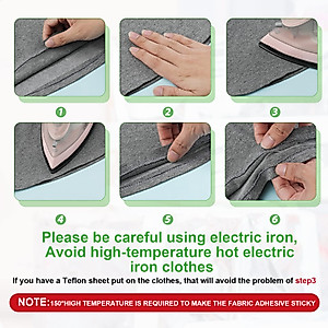 Fusible Interfacing Fabric, Double-Sided Non-Woven Interfacing Light Weight Iron-on Interfacing for Sewing White Co-Polyamide Interfacing DIY Craft Supplies, White, 11.8 Inch x 32.8 Yards