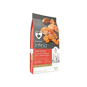 Infinia | Grain Free Adult Dog ZenFood Salmon & Sweet Potato Comfort Care Digestive Health Blend Dog Food | 30 Pound (30 LB) Bag