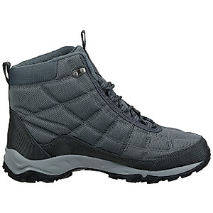 Columbia Men's Firecamp Boot, Titanium Grey Steel/Graphite, 15