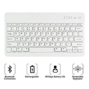 Microsoft Surface Pro 7 Case with Keyboard，Keyboard Case for Microsoft Surface Pro 7 (2019/Surface Pro 6 (2018) / Surface Pro 5(2017)/ Surface Pro 4 (2015) 12.3 inch Tablet