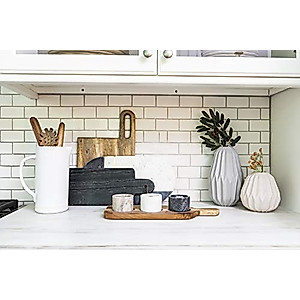 Bloomingville AH0143 Pinch Pot, 15 Inch Tray, Grey