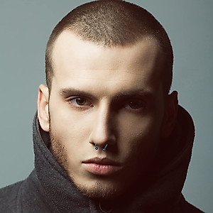 BELLNA Fake Nose Rings, Fake Septum Fake Nose Ring Horseshoe Stainless Steel Magnetic Nose Rings For Women Men Colorful, Fake Nose Rings Septum Rings Non-Pierced Clip On Nose Hoop Rings Jewelry 12pcs