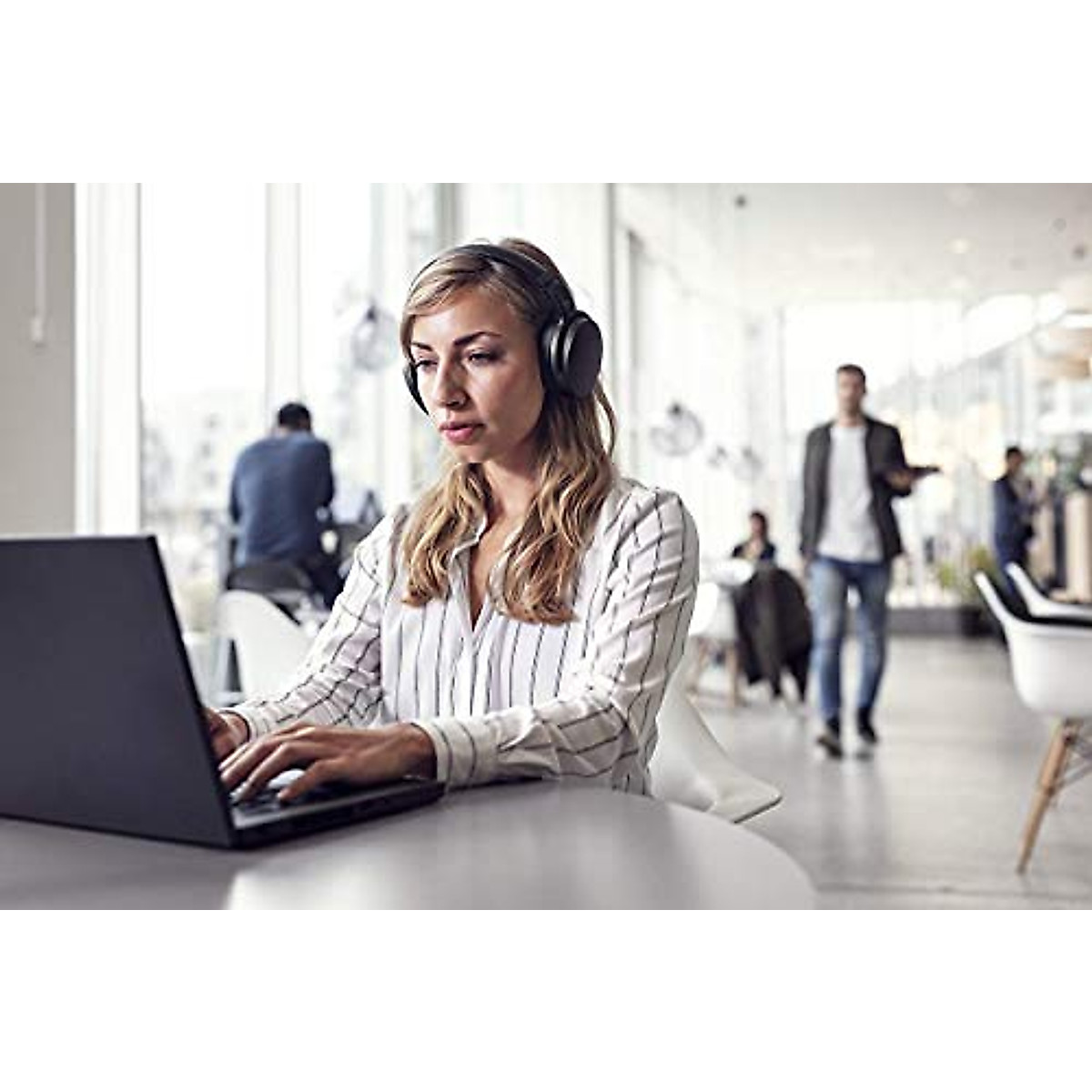 EPOS | SENNHEISER Adapt 360 Black (1000209) - Dual-Sided, Dual-Connectivity, Wireless, Bluetooth, ANC Over-Ear Headset | for Mobile Phone & Softphone | Teams Certified