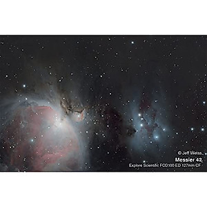 Explore Scientific FCD100 Series 127mm f/7.5 Carbon Fiber Triplet ED APO Refractor Telescope with 2.5" HEX Focuser