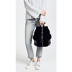 Herschel Supply Co. Women's Velvet Dawson Backpack, Peacoat, One Size