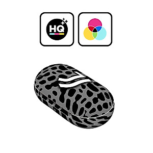 Head Case Designs Officially Licensed Juventus Football Club Animal Print Art Vinyl Sticker Skin Decal Cover Compatible with Galaxy Buds/Buds Plus