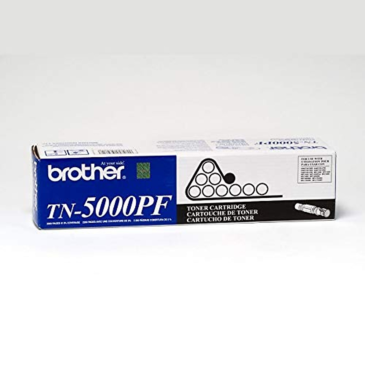 Original Brother TN-5000PF (TN5000PF) 2200 Yield Black Toner Cartridge - Retail