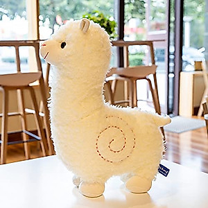 StoneHouse Cute Baby Alpaca Doll Sleeping Pillow Japanese Rag Doll