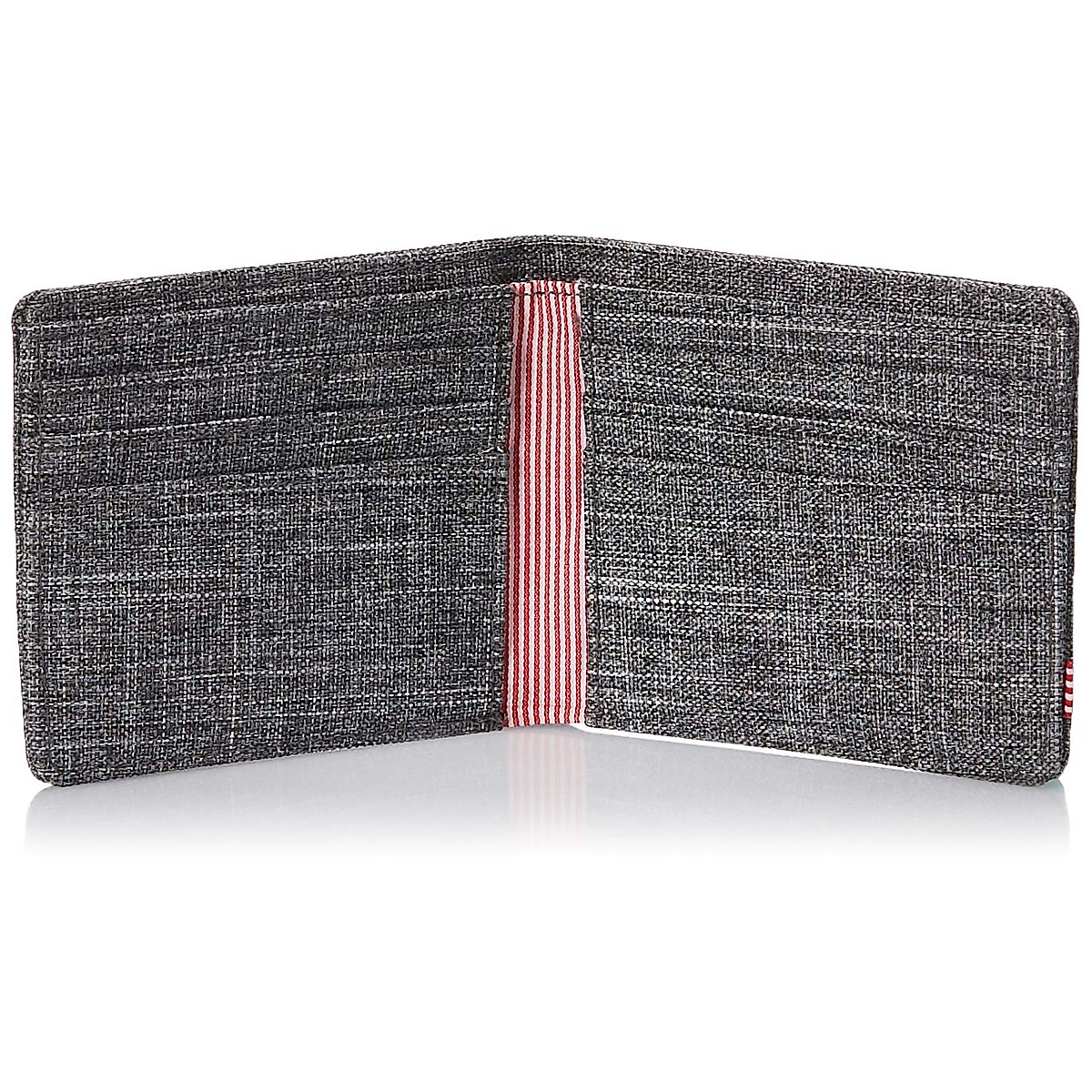 Herschel unisex adult Roy Rfid Bi Fold Wallet, Raven Crosshatch, One Size US