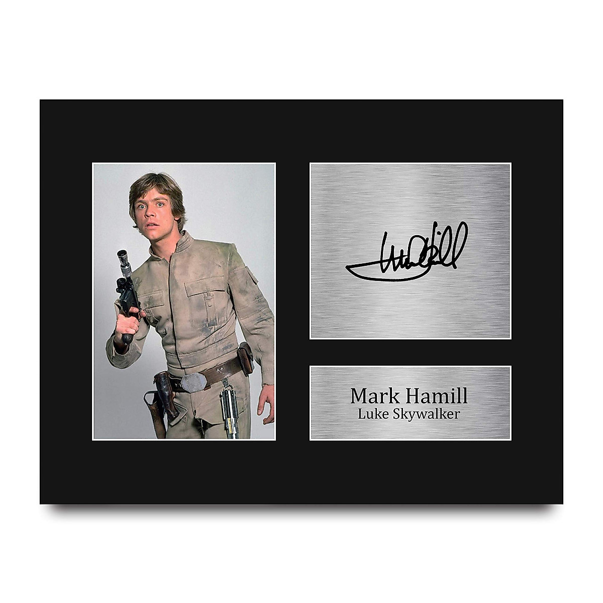 HWC Trading Mark Hamill USL Signed Printed Autograph Star Wars Print Photo Picture Display - US Letter Size