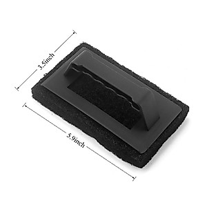 BBQ Grill Grate Cleaner Grill Brush Scrapers Grid Scrub, Griddle Cleaning Brush for Gas Grills, Cast Iron Cookware, Oven, Grate, Stovetop