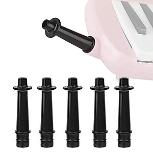 Pack of 5 Melodica Short Tube Plastic Melodica Mouthpiece Compatible with 37-key Pianica Melodica