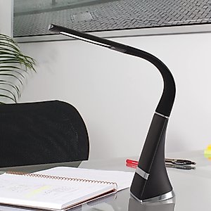 OttLite Recharge LED Desk Lamp with ClearSun LED Technology - Portable, Dimmable & Flexible Gooseneck - Travel-Friendly Task Lamp with Rechargeable Battery - for Home, Reading, Office & College Dorms