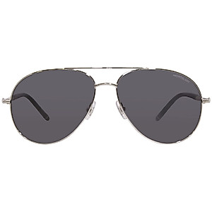 Sunglasses Montblanc MB 0068 S- 003 Silver/Grey