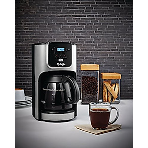 Mr. Coffee 12-Cup Programmable Coffee Maker with Brew Strength Selector