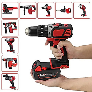 Rocivic 2 Packs 6.0Ah Replace for Milwaukee 18V Battery, Compatible with Milwaukee 18 Volt M18 48-11-1820 48-11-1812 48-11-1850 48-11-1828 48-11-1828 48-11-1815 Cordless Power Tools