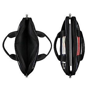 Paisley Water Drops Laptop Computer Bag Waterproof Shoulder Messenger Bag 13-15 inch Durable Laptop Tote Bag with Shoulder Strap Handle Lightweight Crossbody Briefcase