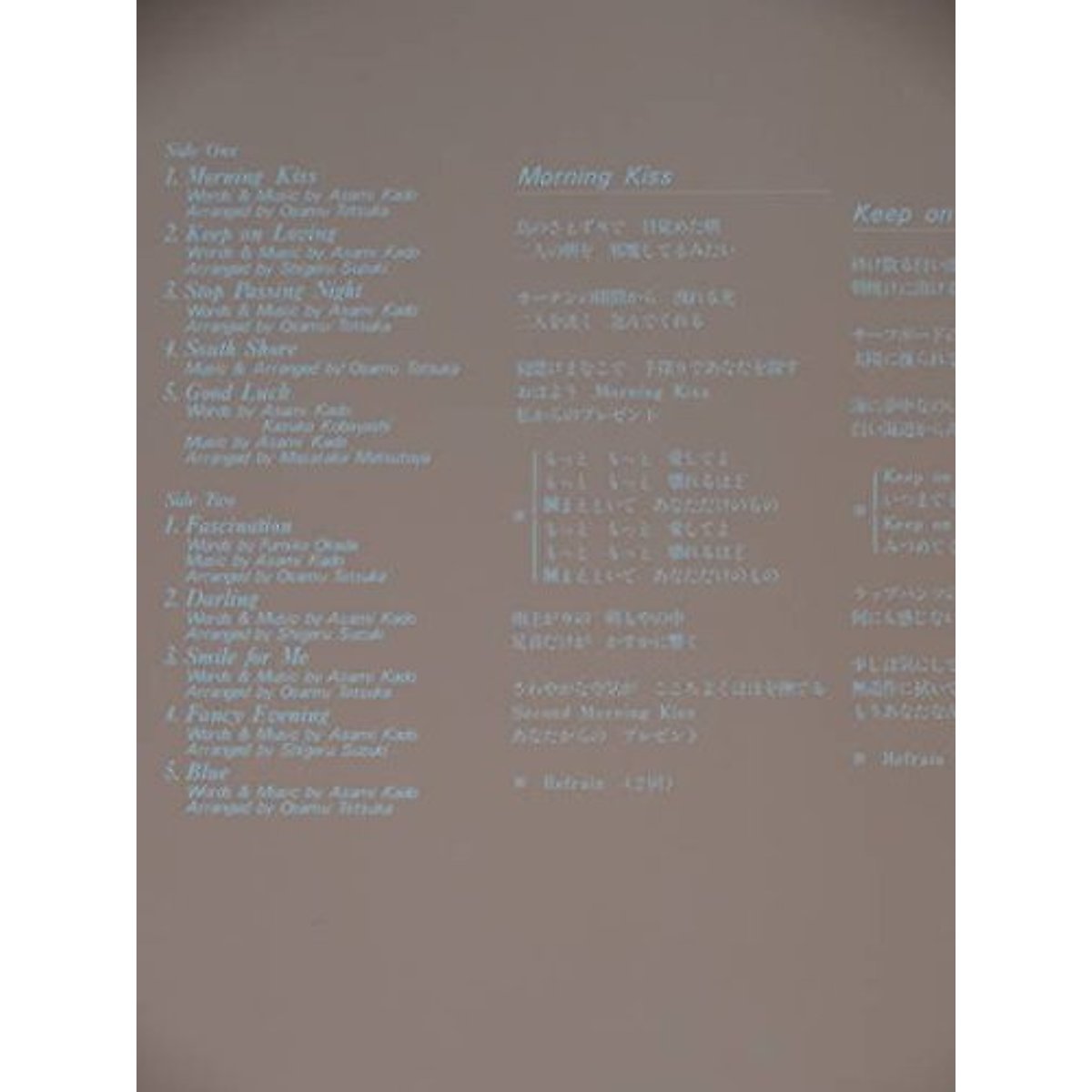 ファッシネイション[ＬＰレコード 12inch]