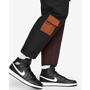 Nike Air Jordan Cosy Nylon Utility Pants Brown Size Small