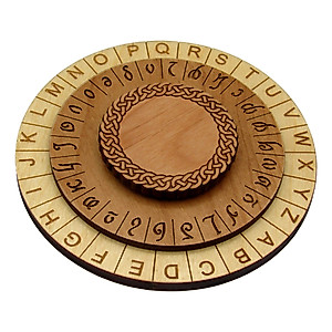 Elves Cipher Wheel - Acessory for Fantasy Table Top RPGs, Board Games, and Dungeon Masters