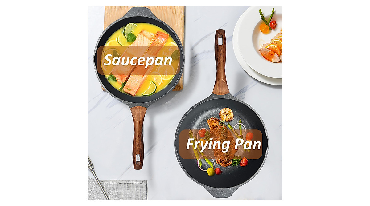 Nonstick 11" Aneder Frying Pan - Perfect for All Stoves