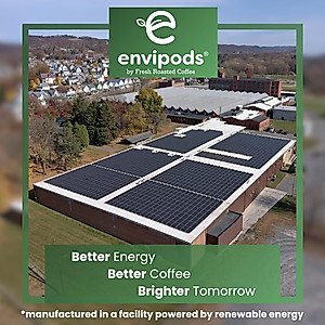 Fresh Roasted Coffee, Irish Cream Compostable envipods, Medium Roast, Kosher, 12 Count, for Keurig K Cup Brewers | Not for use in Ninja or Hamilton Beach Brewers