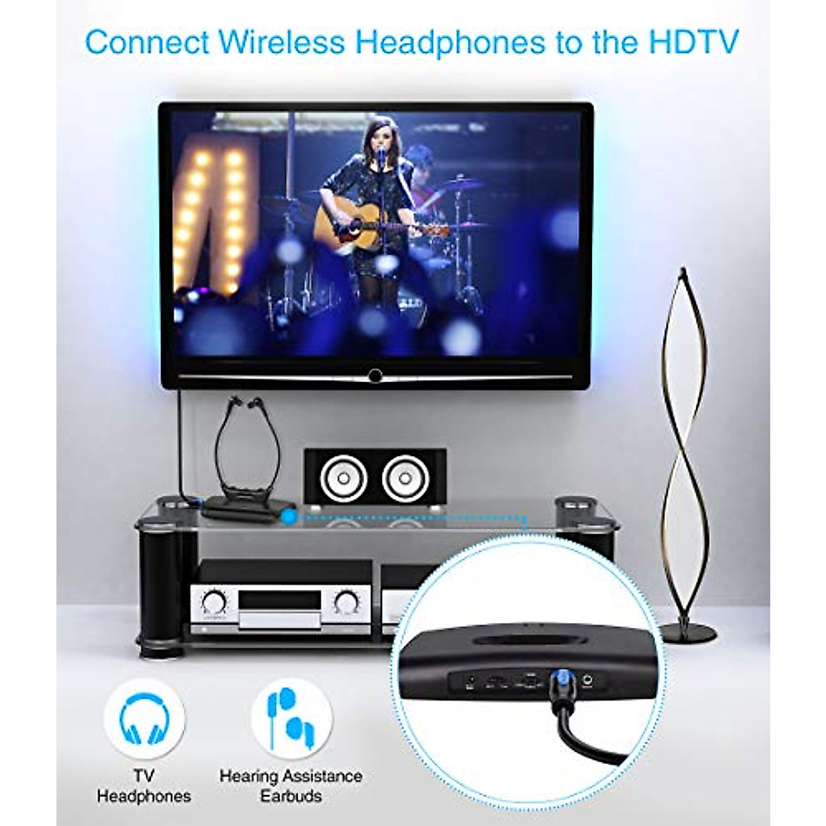 BlueRigger Digital Optical Audio Toslink Cable (25FT, Fiber Optic Cord, in-Wall CL3 Rated, 24K Gold-Plated) - Compatible with Home Theatre, Sound Bar, TV, Xbox, Playstation PS5/PS4