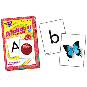 Alphabet Match Me Flash Cards