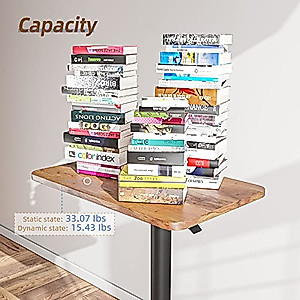 KIDINIX Mobile Laptop Desk Height Adjustable from 29.3'' to 45'', Rolling Laptop Sit Standing Desk 30'' for Home, Office& Classroom Under Bed or Sofa