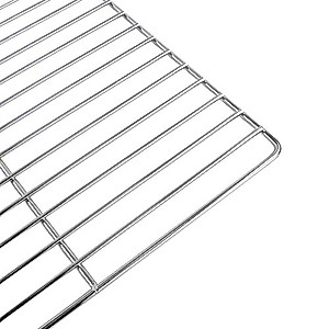 Uniflasy Cooking Grate Replacement Parts for Masterbuilt Electric Smoker 30 Inch, Stainless Steel Grids Masterbuilt MB20071117,MB20070421,MB20070210 Smoker grates Replacement, 14.6" x 12.2", 3 Pack