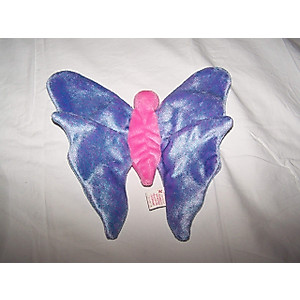 TY Beanie Babies Flitter the Butterfly - Periwinkle and Pink