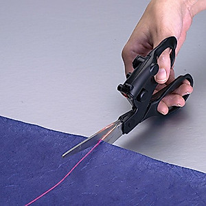 Bits and Pieces - Household Laser Scissors Gadget - Durable and Sturdy Sewing and Crafts Scissors