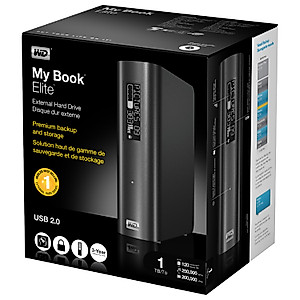WD My Book Elite 1.5 TB USB 2.0 Desktop External Hard Drive