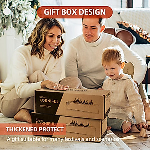 KORNIFUL Large Tabletop Fire Pit with Smores Maker Kit, Portable Fire Pit Bowl, Table Top Firepit, Outdoor Table Fire Pit Tabletop, Indoor Fireplace, Mini Tabletop Fireplace (Black-16inch)