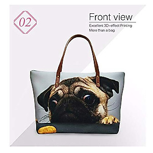 Upetstory Sunflower Cow Purses and Handbags Set Tote Shoulder Bag Clutch Wallet for Women Girls Daily Shooping Party Daily Storage Organzier