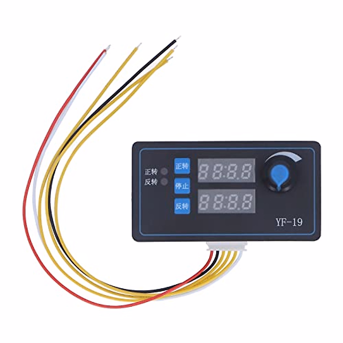 Angle Pulse Motor Speed Drive, Stepper Motor Controller DC8V~24V Jog for Industrial Use