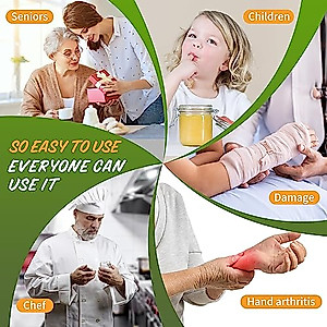 Homelet Electric Jar Opener for Weak Hands Automatic Powerful Effortless Bottle Jar Opener Hand Free Prime Unique Kitchen Gadget for/Arthritics/Senior/Women/Chef Lid Gripper for All Size Caps