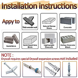 NEECONG Cat Hammock Wall Mounted Cat Wall Shelves Furniture for Sleeping, Playing, Climbing, and Lounging - Metal Bracket Easily Holds up to 45 lbs…