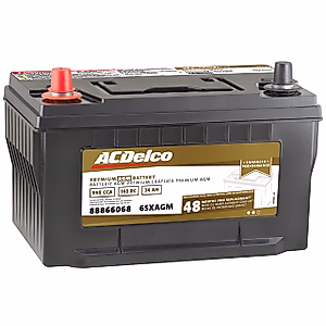 ACDelco Gold 65XAGM 48 Month Warranty Premium AGM BCI Group 65 Battery