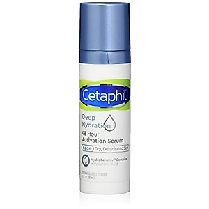 Cetaphil Cetaphil Deep Hydration 48 Hour Activation Serum 1 Fl Ounce 48 Hour Dry Skin Face Moisturizer for Sensitive Skin, 1 Fl Ounce