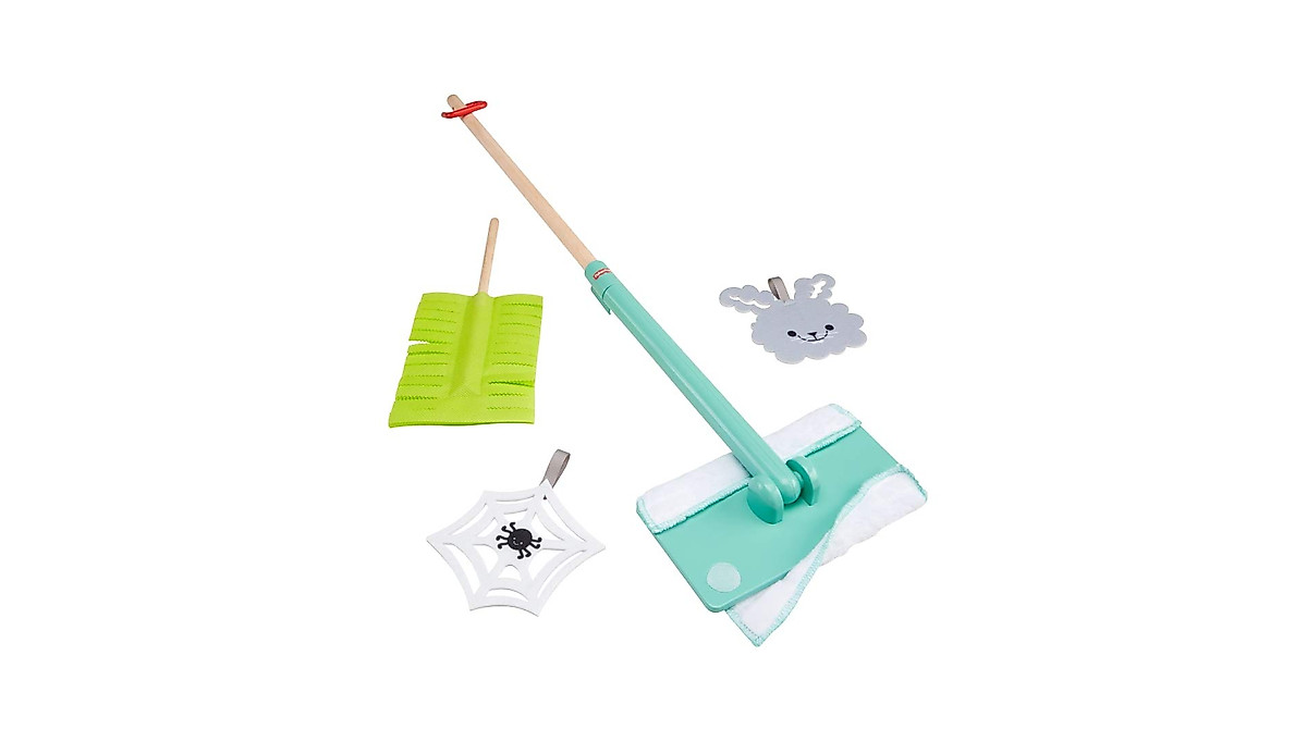 Fisher-Price Pretend Play Clean-Up Set for Kids