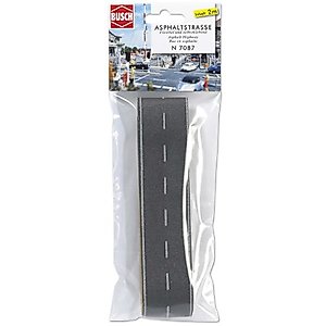 Busch 7087 Flex Rdwy Asphalt 40mmx2m N Scale Scenery Kit