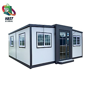 Luxury Tiny Prefabricated House with Bathroom and Kitchen, Waterproof Mobile House, A Versatile and Convenient House (40FT)